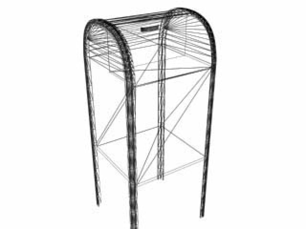 Mail Dropbox 3d Model by Mesh Factory