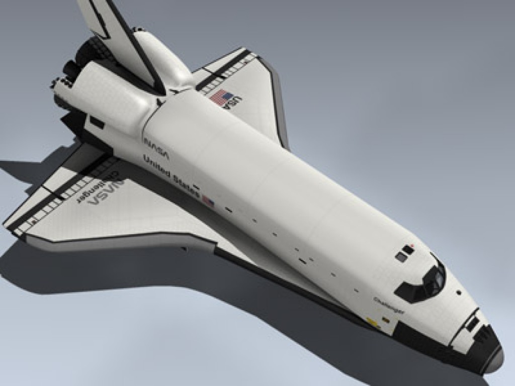 Space Shuttle Challenger 3d Model by Mesh Factory